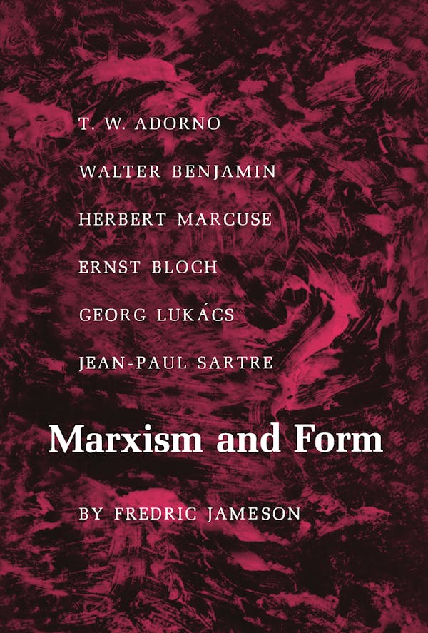 Marxism and Form | Princeton University Press