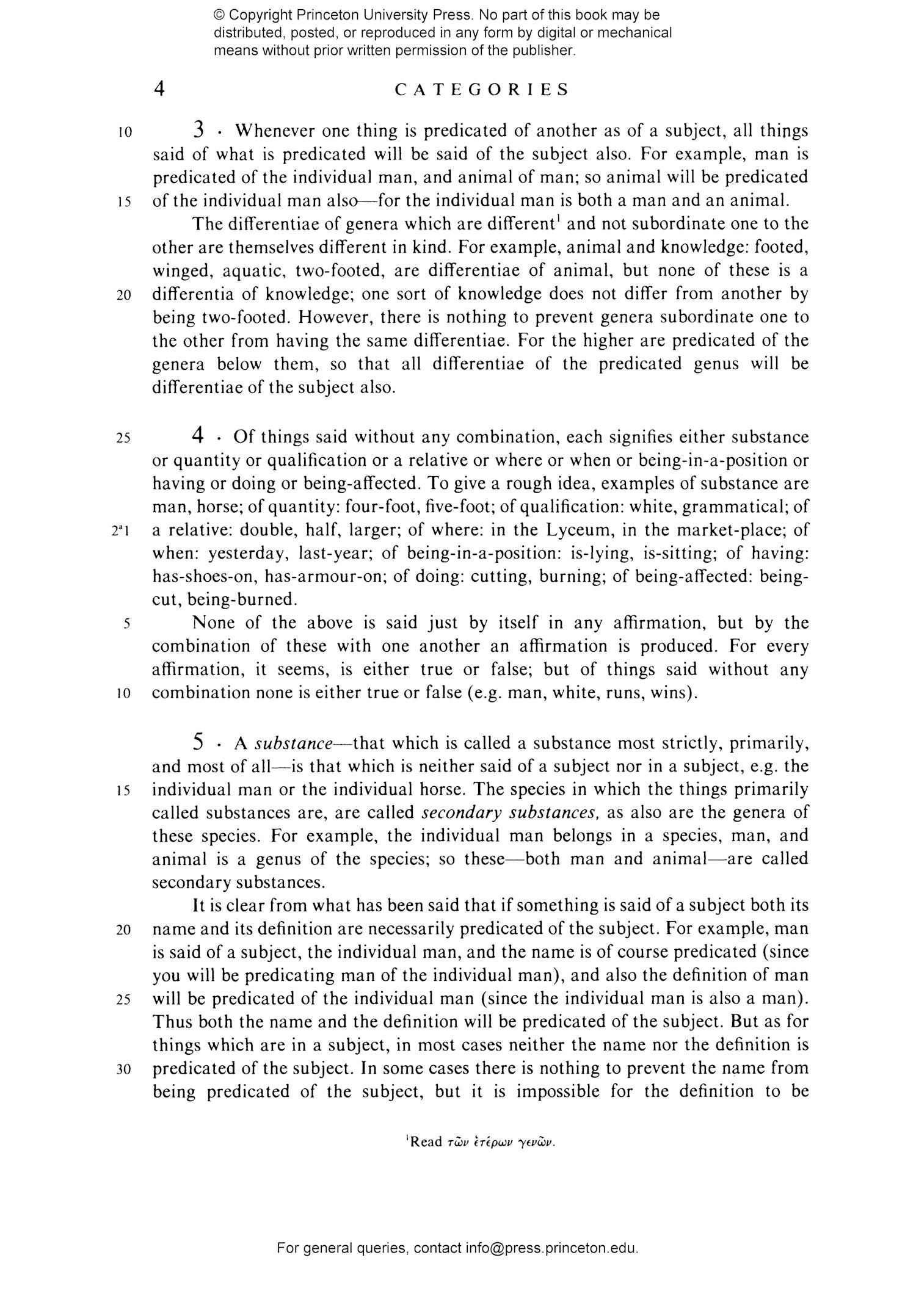 The Complete Works of Aristotle, Volume One | Princeton University Press