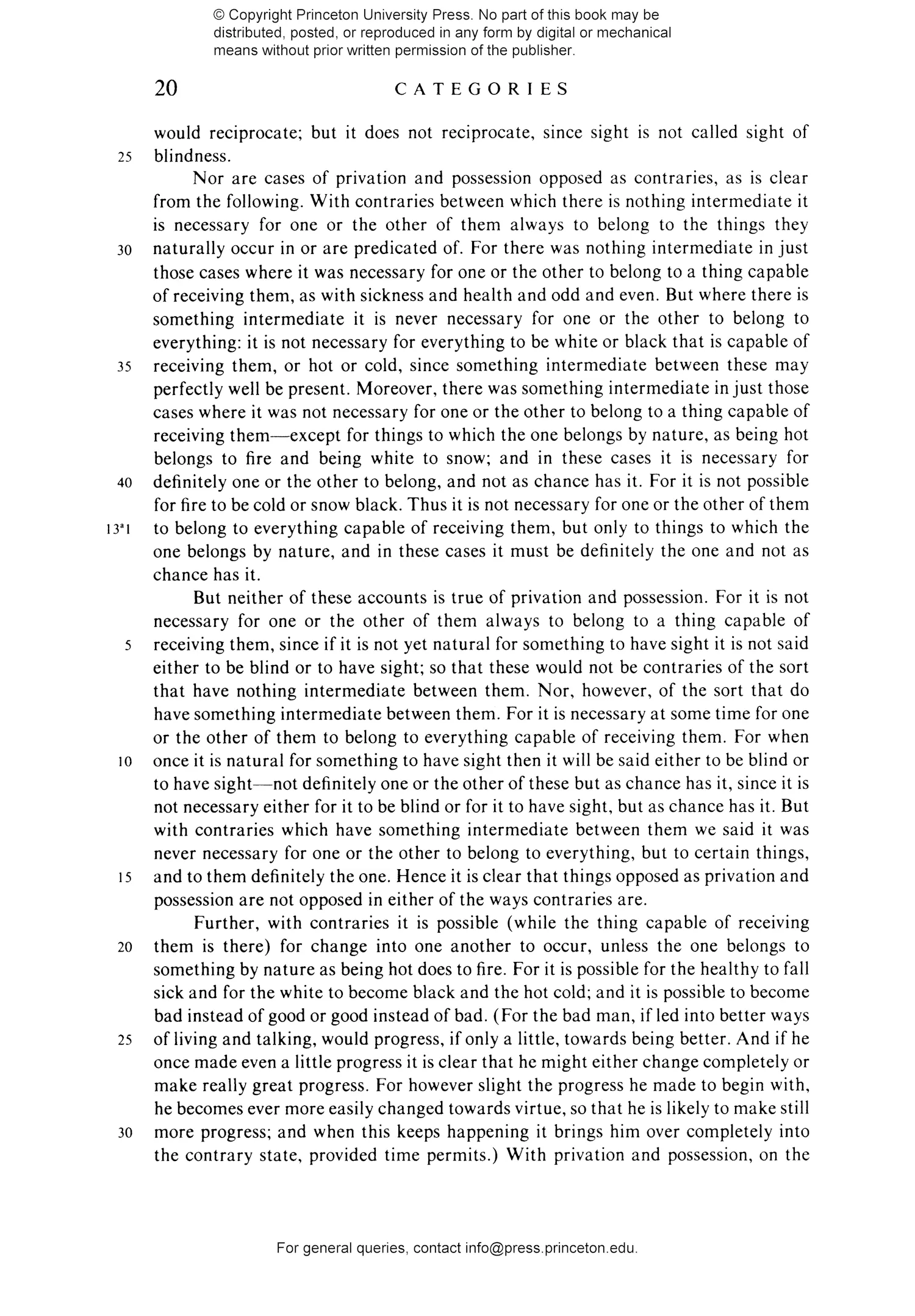The Complete Works of Aristotle, Volume One | Princeton University Press