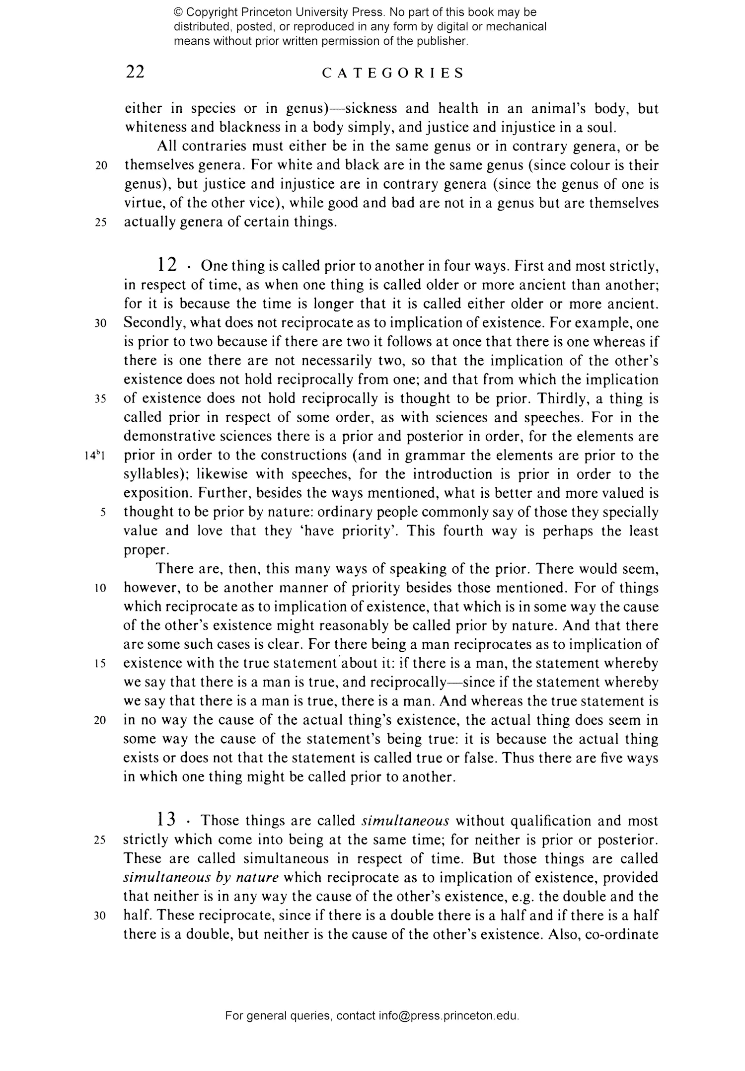 The Complete Works of Aristotle, Volume One | Princeton University Press