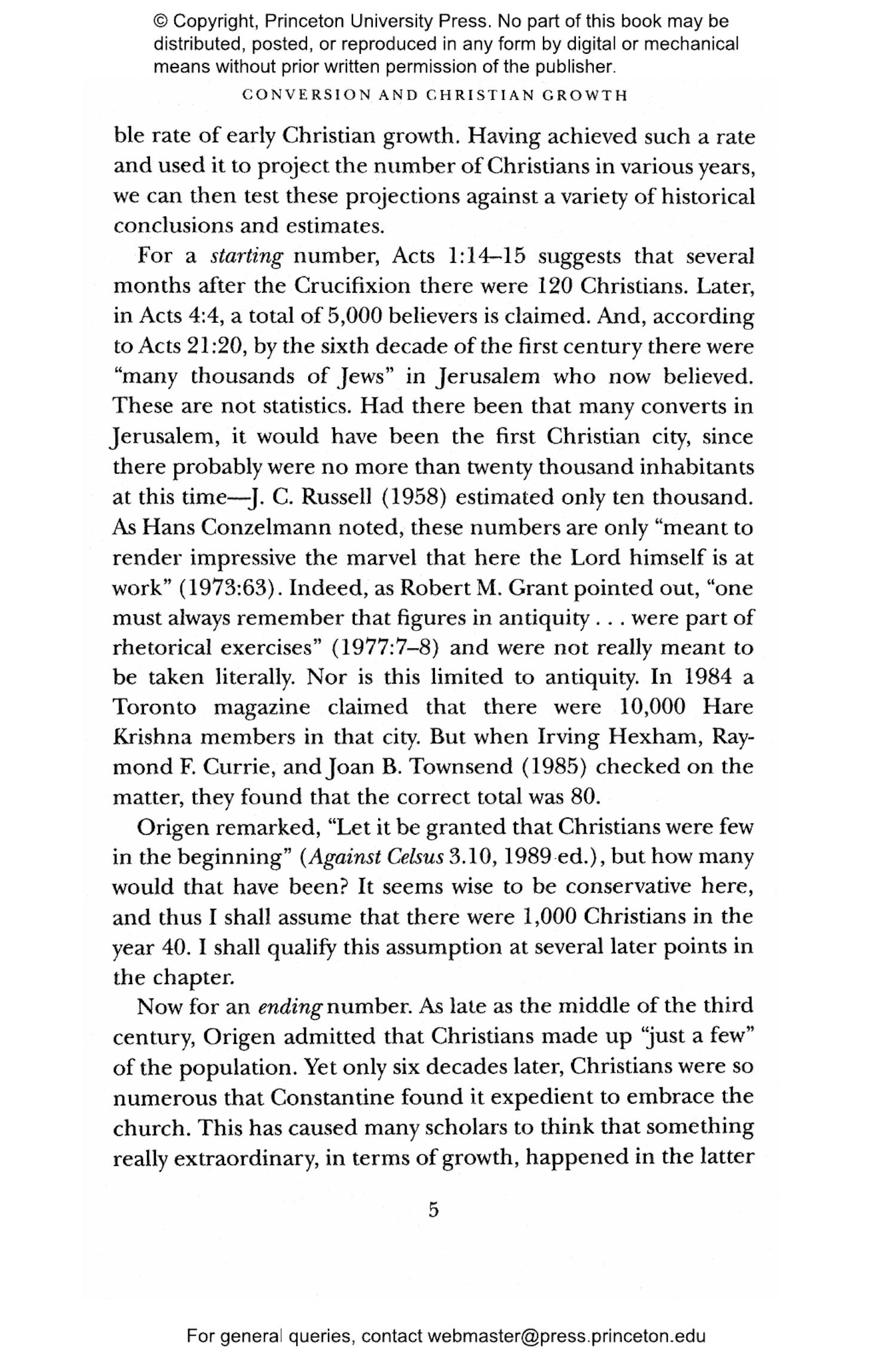 The Rise of Christianity | Princeton University Press