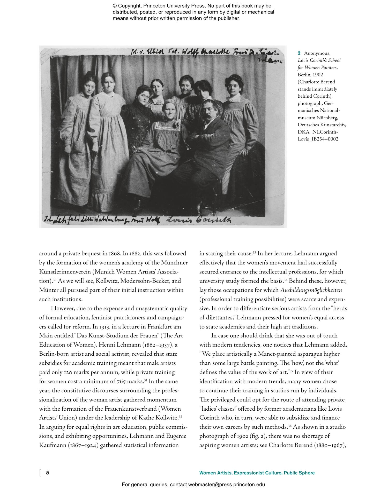 Women Artists in Expressionism | Princeton University Press