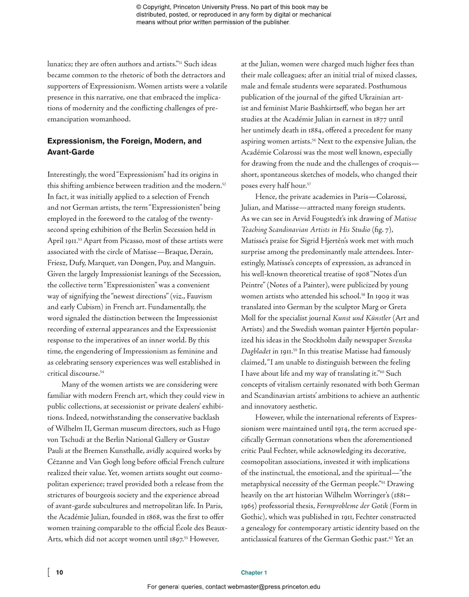 Women Artists in Expressionism | Princeton University Press