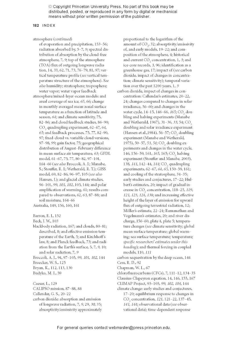 Beyond Global Warming | Princeton University Press