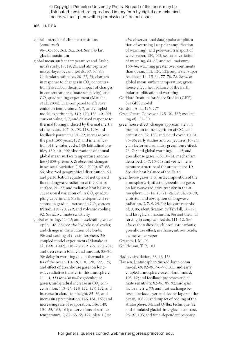 Beyond Global Warming | Princeton University Press