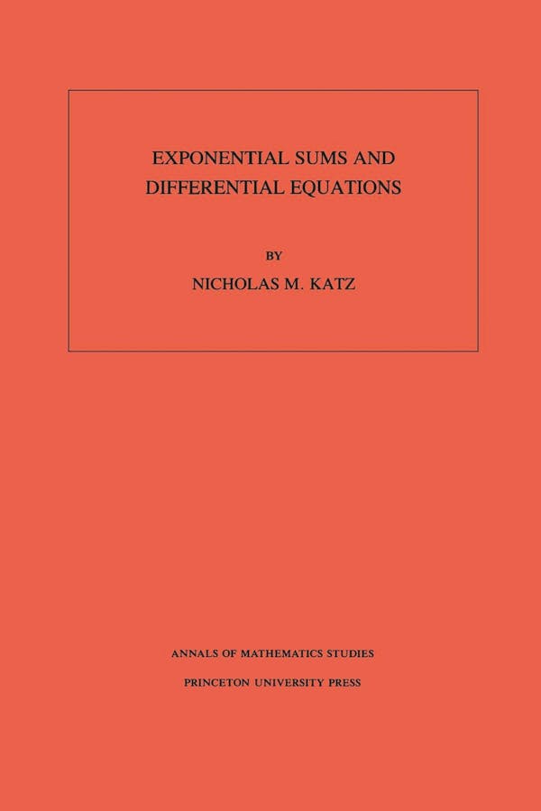 Katz, Nicholas M. | Princeton University Press