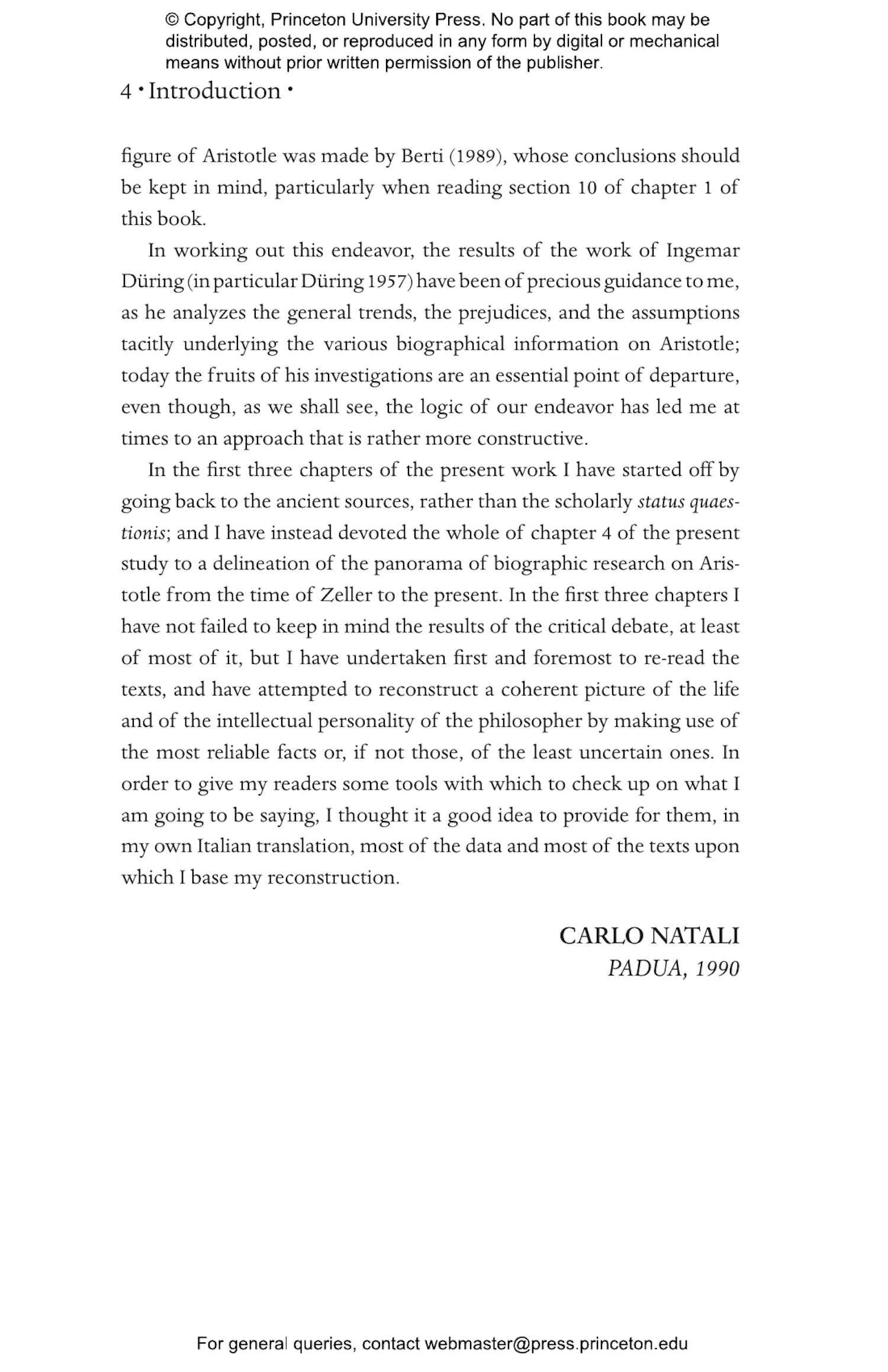 Aristotle | Princeton University Press