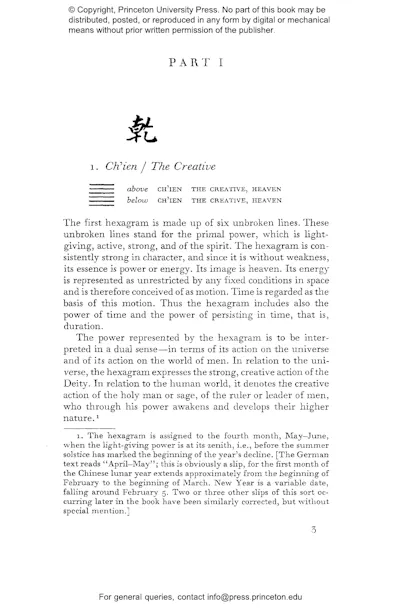 The I Ching or Book of Changes | Princeton University Press