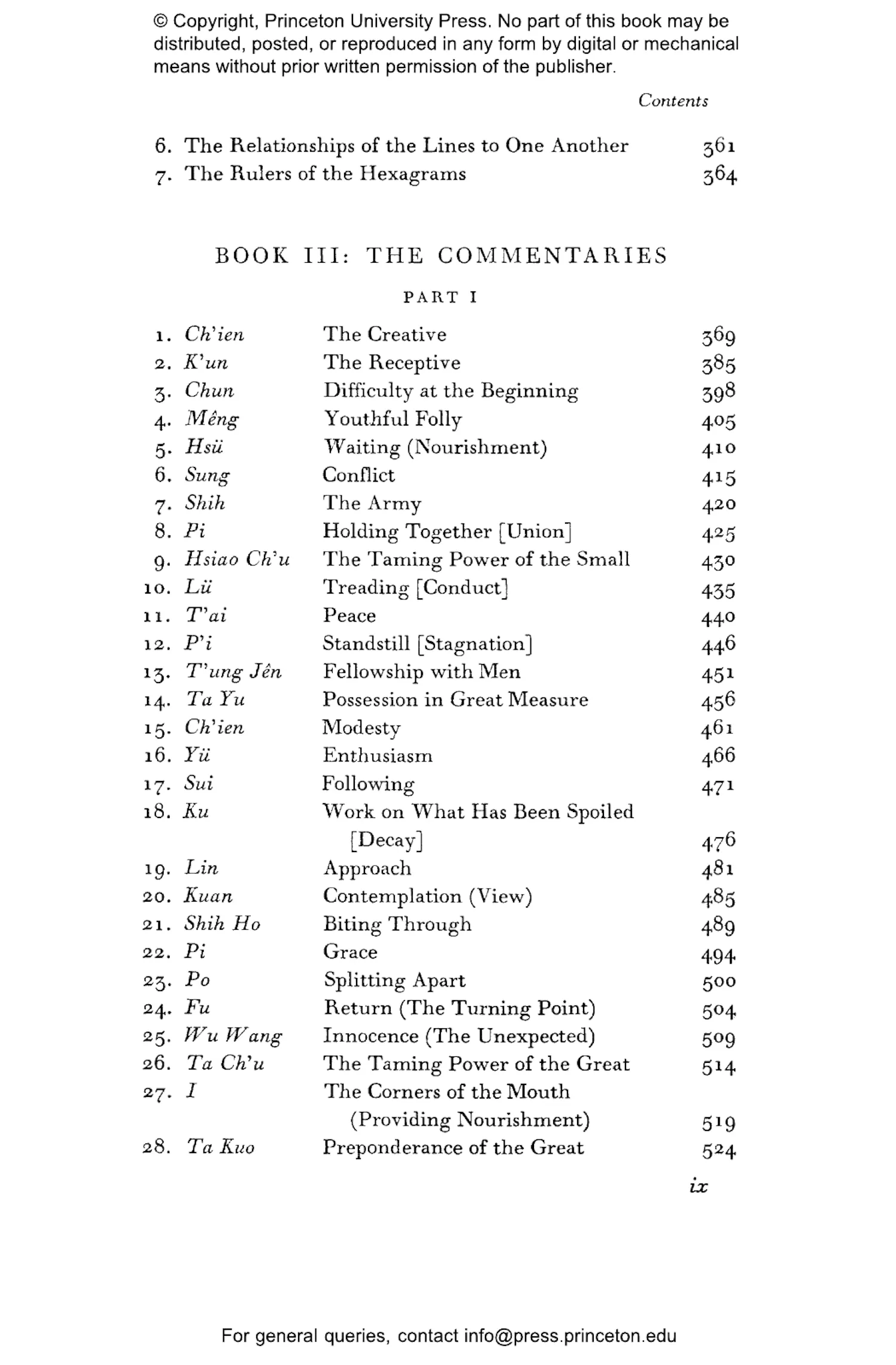 The I Ching or Book of Changes | Princeton University Press