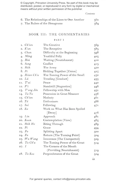 The I Ching or Book of Changes | Princeton University Press