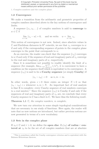 Complex Analysis | Princeton University Press