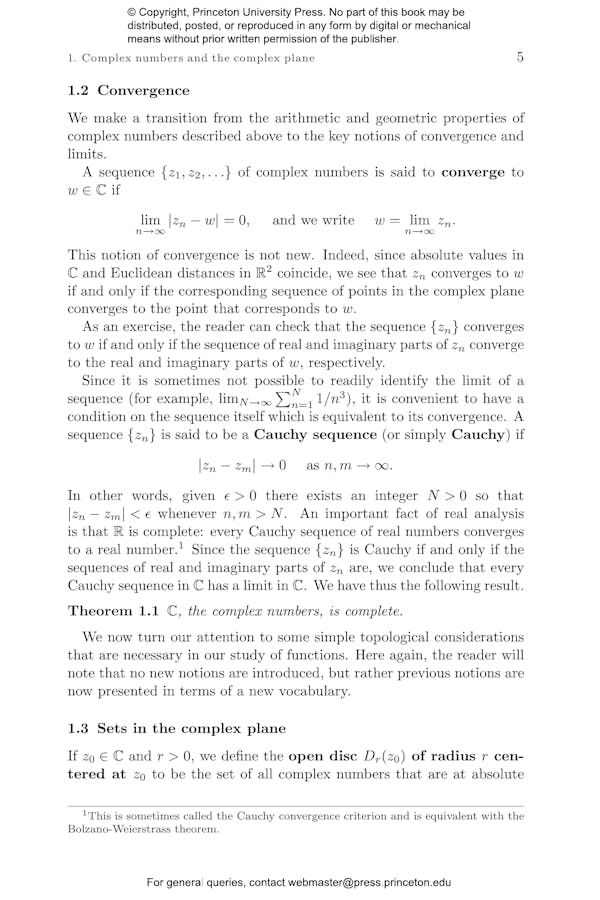 Complex Analysis | Princeton University Press