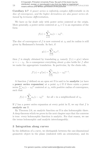 Complex Analysis | Princeton University Press