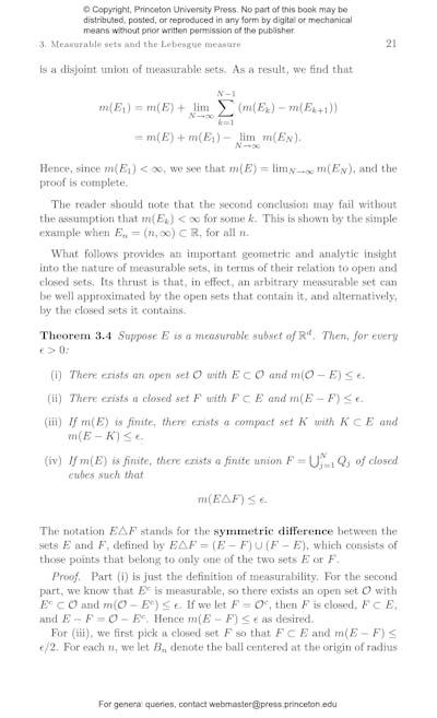 Real Analysis | Princeton University Press
