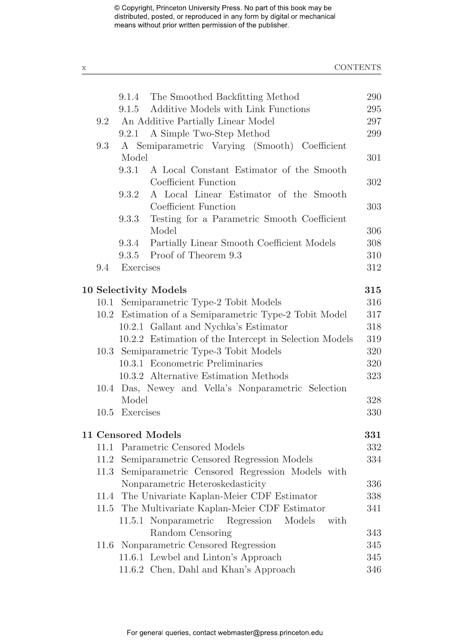 Nonparametric Econometrics | Princeton University Press
