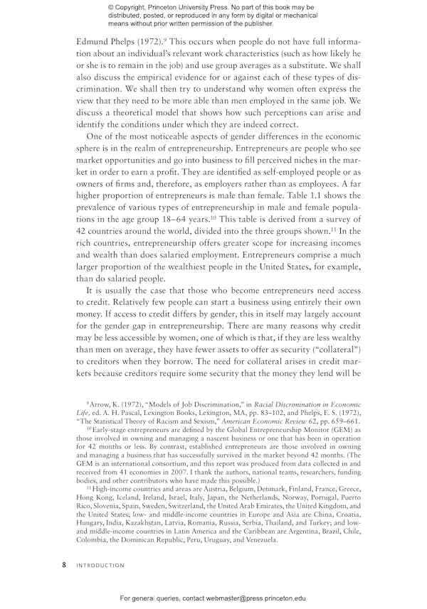 Why Gender Matters in Economics | Princeton University Press