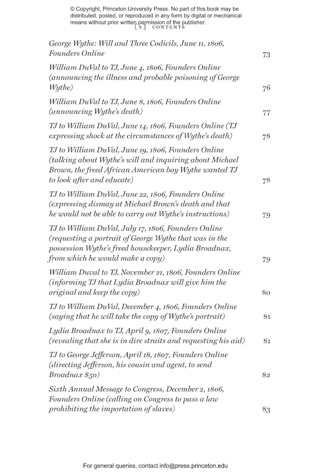Jefferson on Race | Princeton University Press