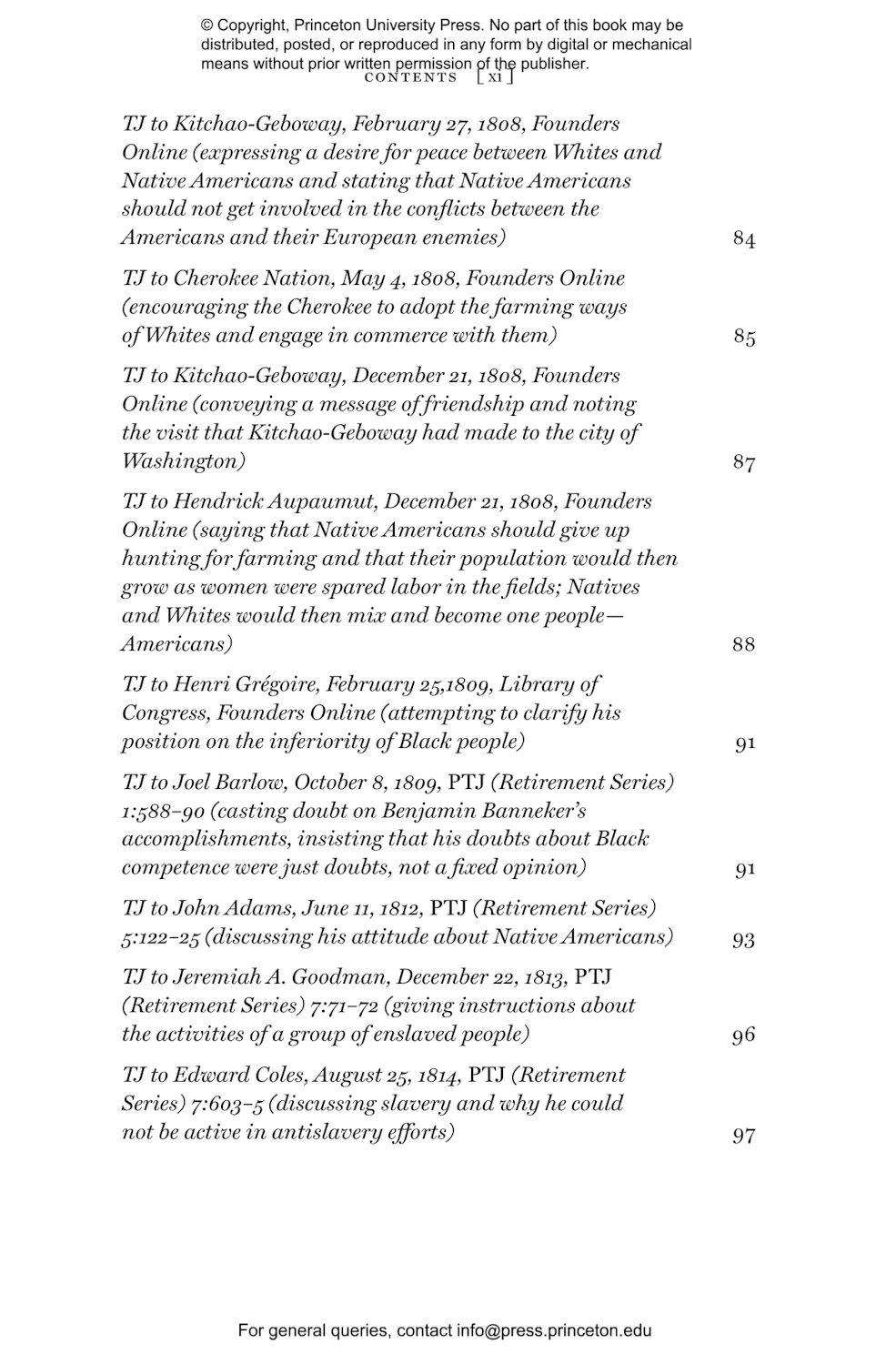 Jefferson on Race | Princeton University Press