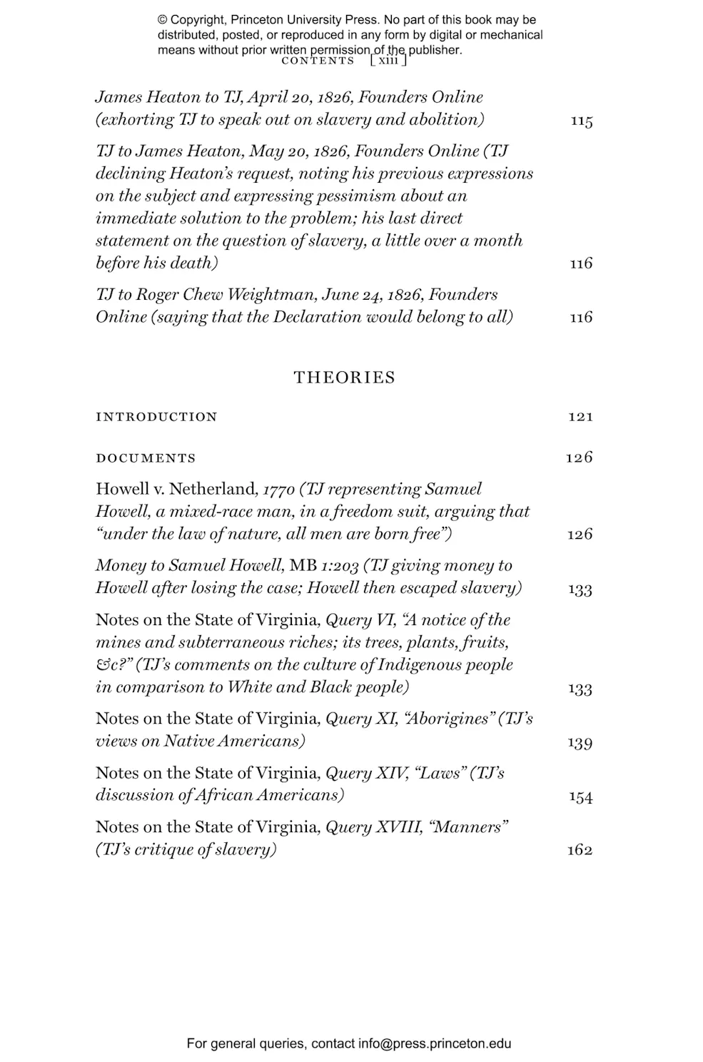 Jefferson on Race | Princeton University Press