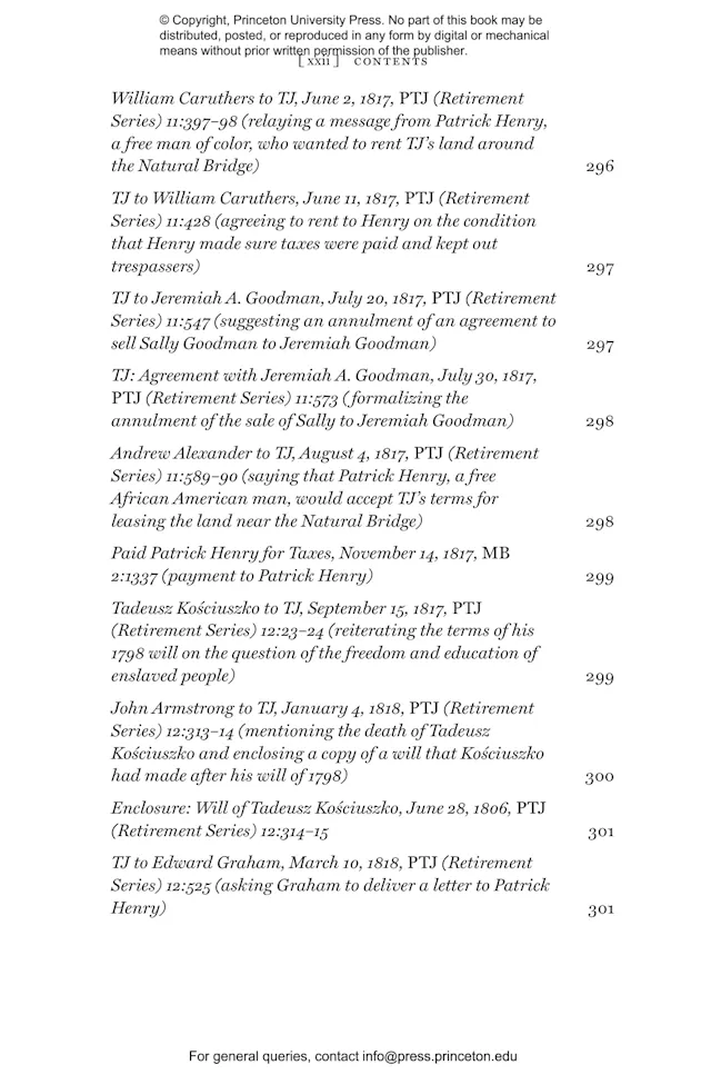 Jefferson on Race | Princeton University Press