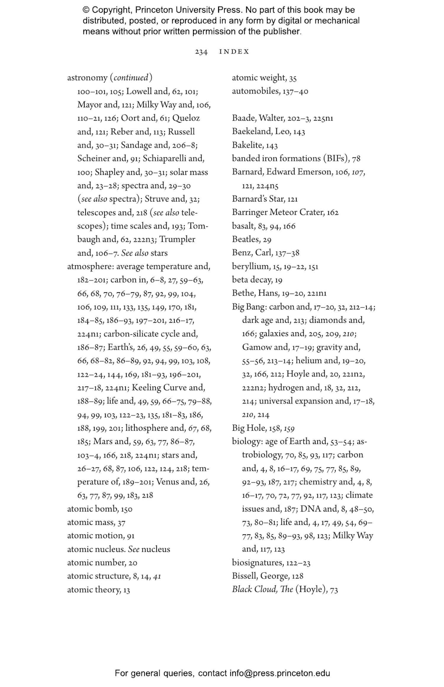 The Sixth Element | Princeton University Press