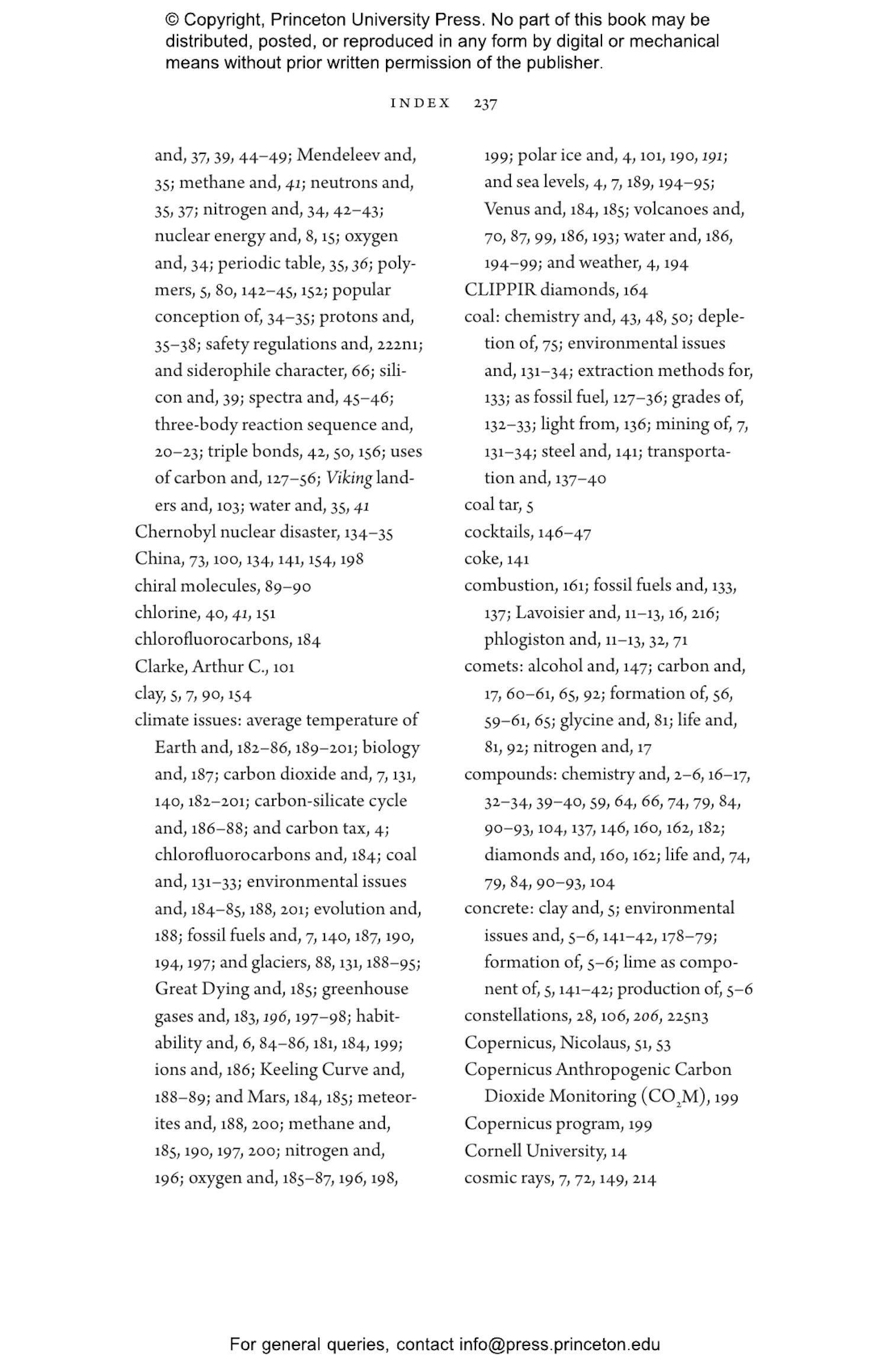 The Sixth Element | Princeton University Press