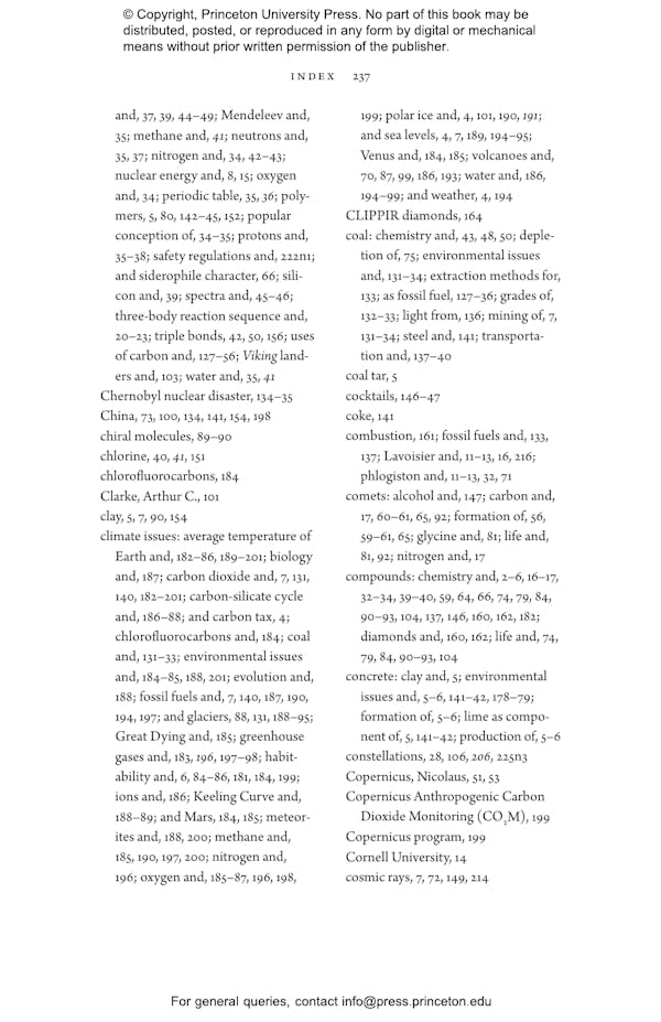 The Sixth Element | Princeton University Press