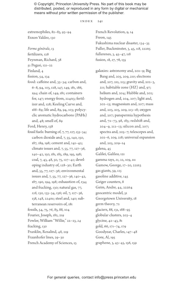 The Sixth Element | Princeton University Press