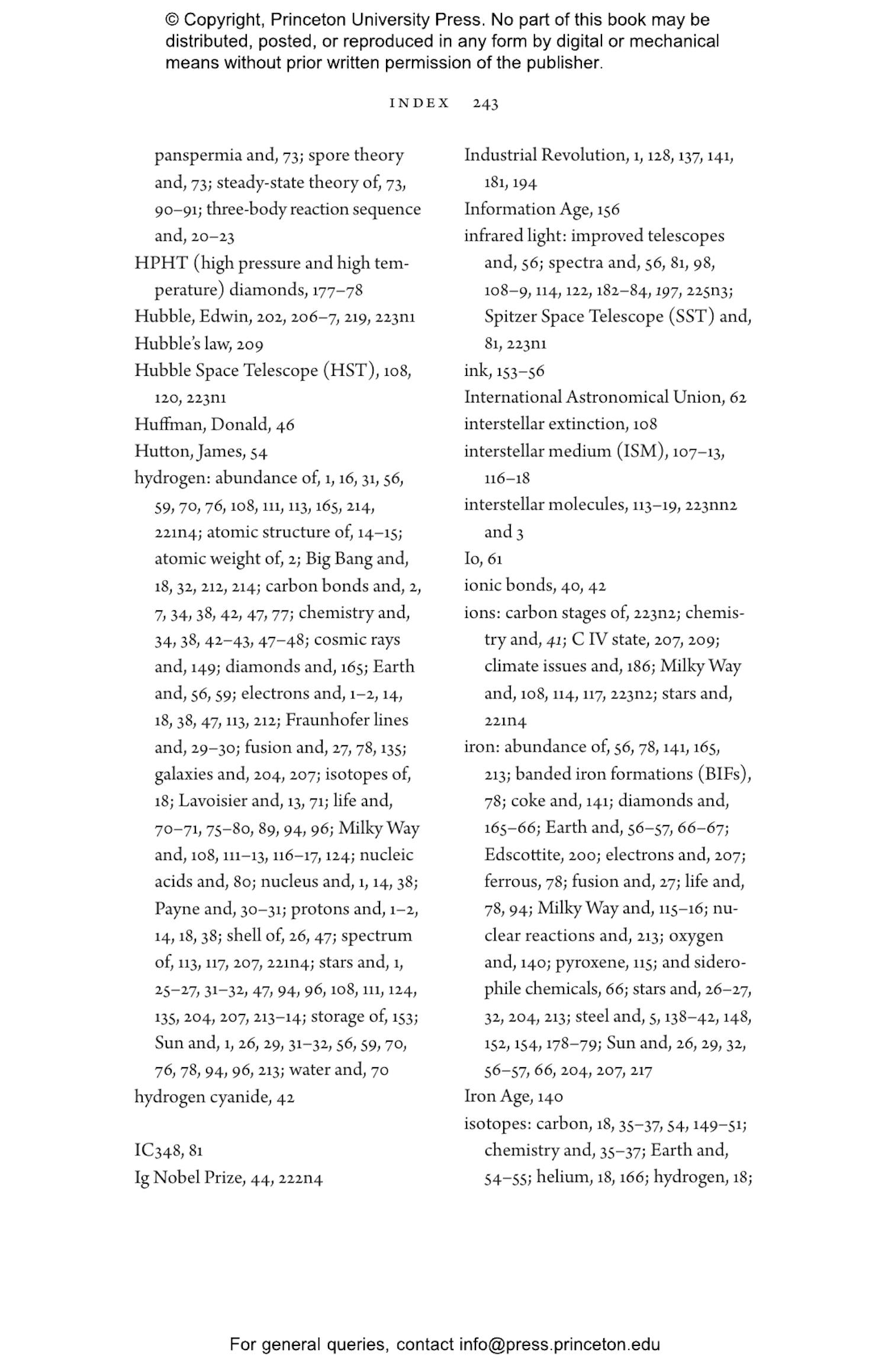 The Sixth Element | Princeton University Press