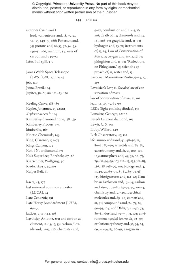 The Sixth Element | Princeton University Press