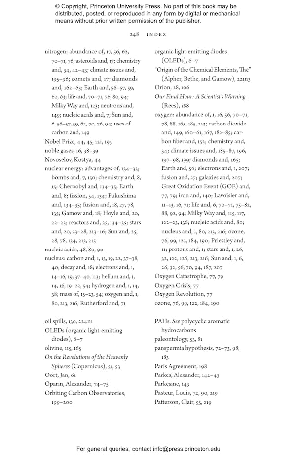 The Sixth Element | Princeton University Press