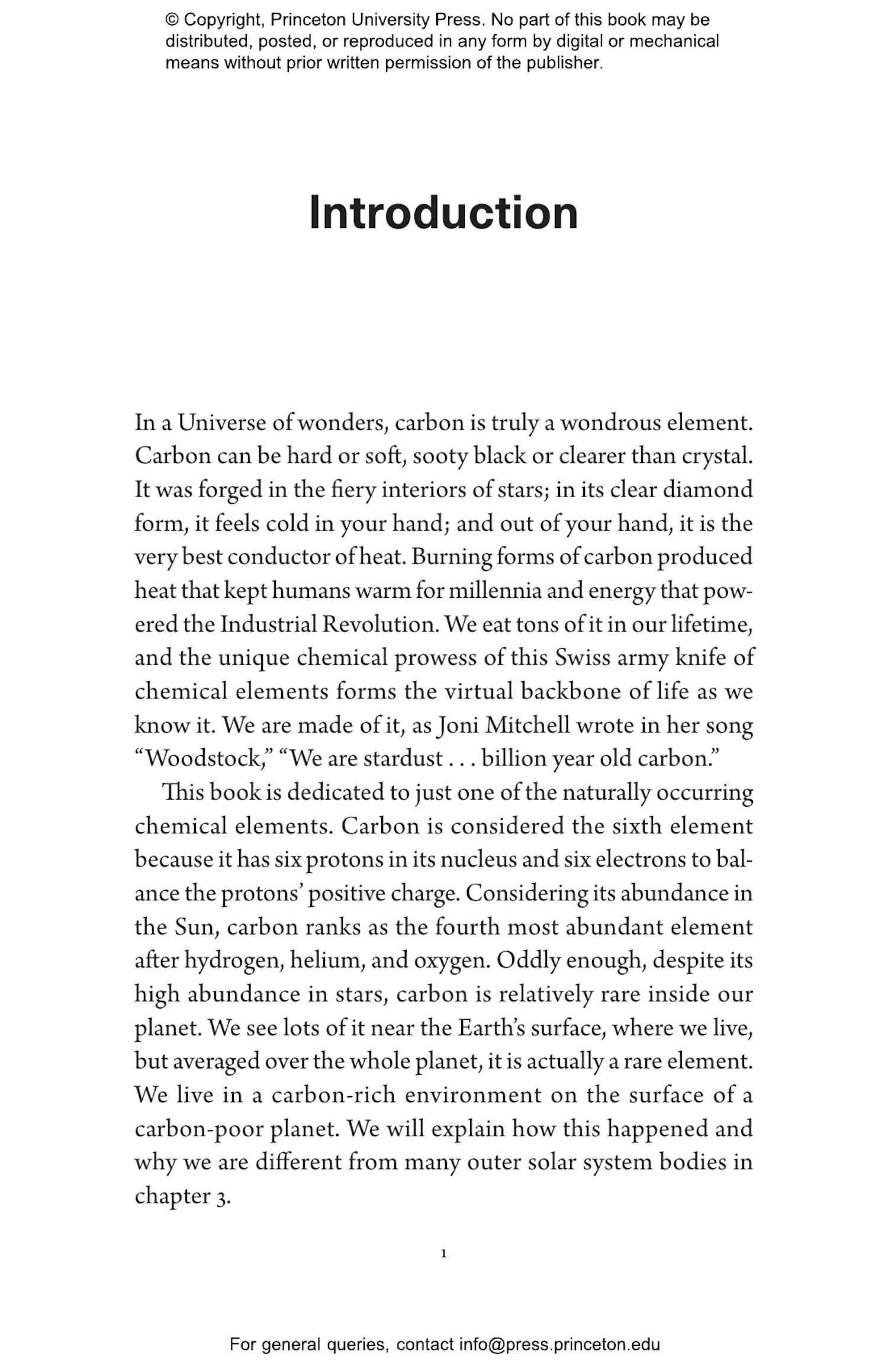 The Sixth Element | Princeton University Press