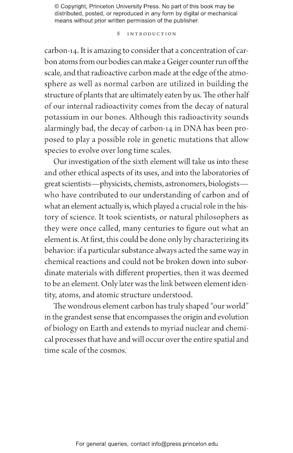 The Sixth Element | Princeton University Press