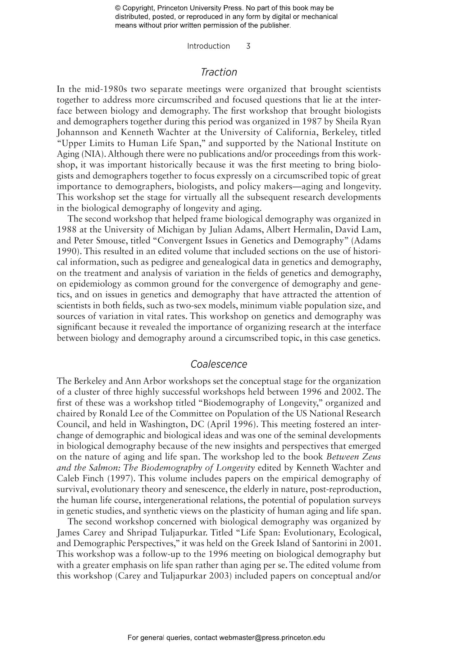 Biodemography | Princeton University Press