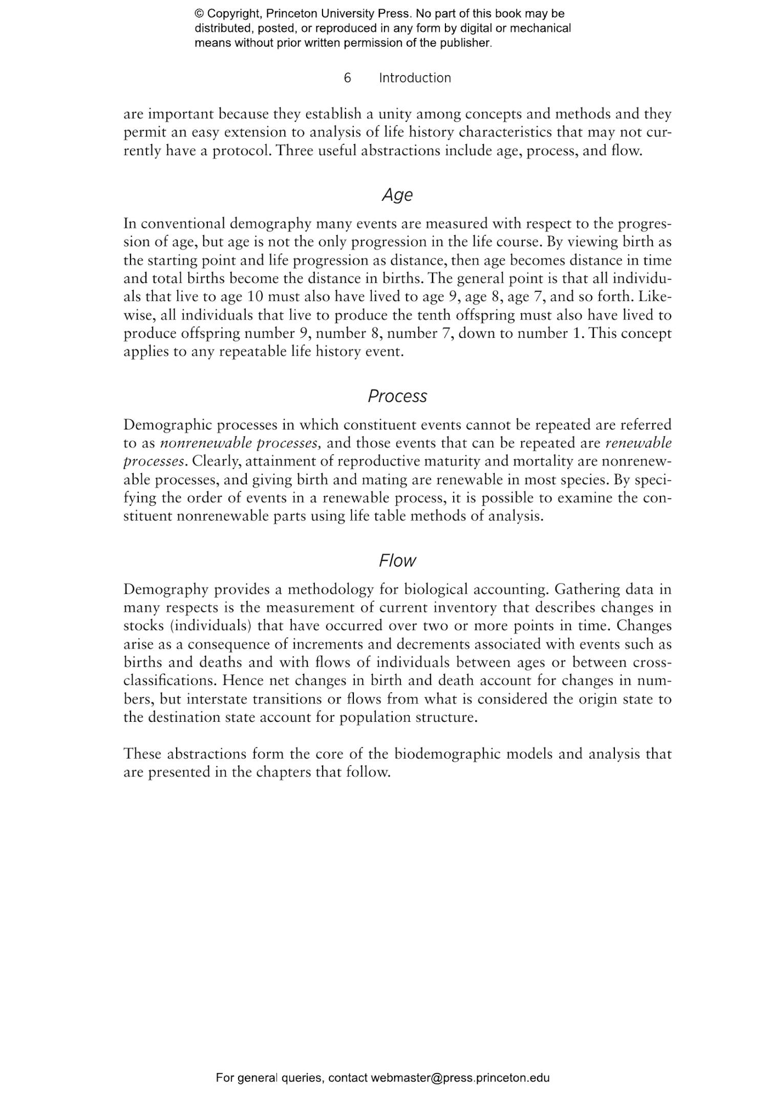Biodemography | Princeton University Press