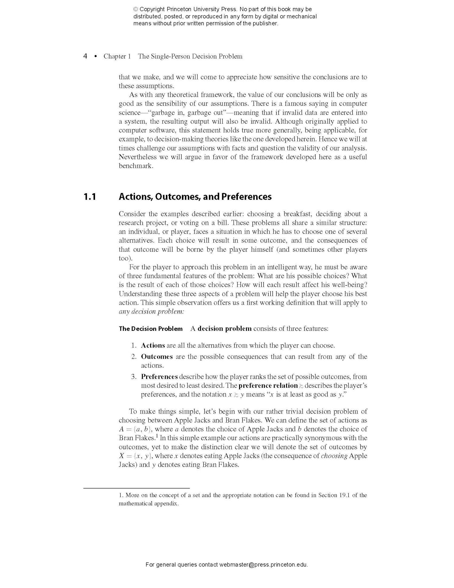 Game Theory | Princeton University Press