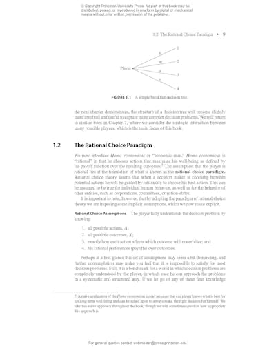 Game Theory | Princeton University Press