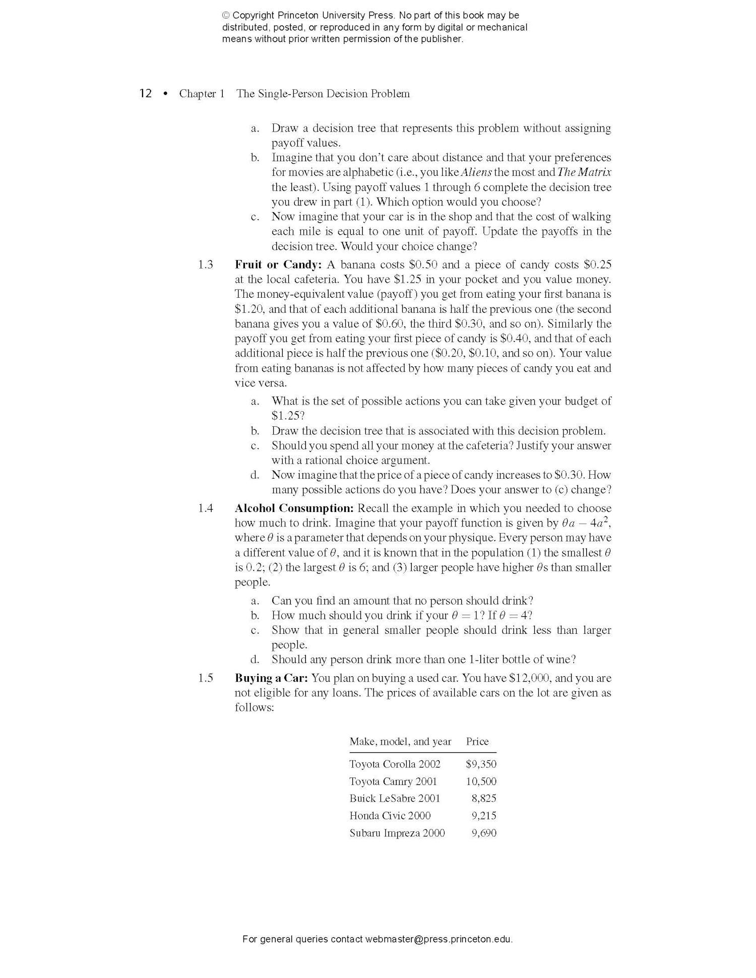 Game Theory | Princeton University Press