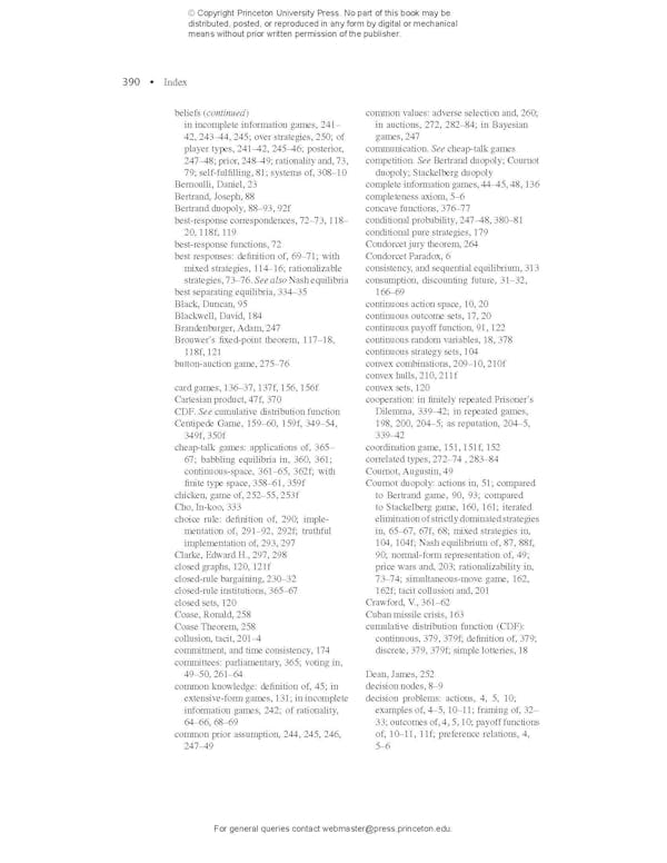 Game Theory | Princeton University Press