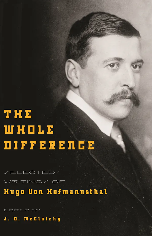 Hofmannsthal, Hugo Von | Princeton University Press