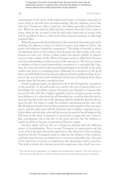 From Protagoras to Aristotle | Princeton University Press