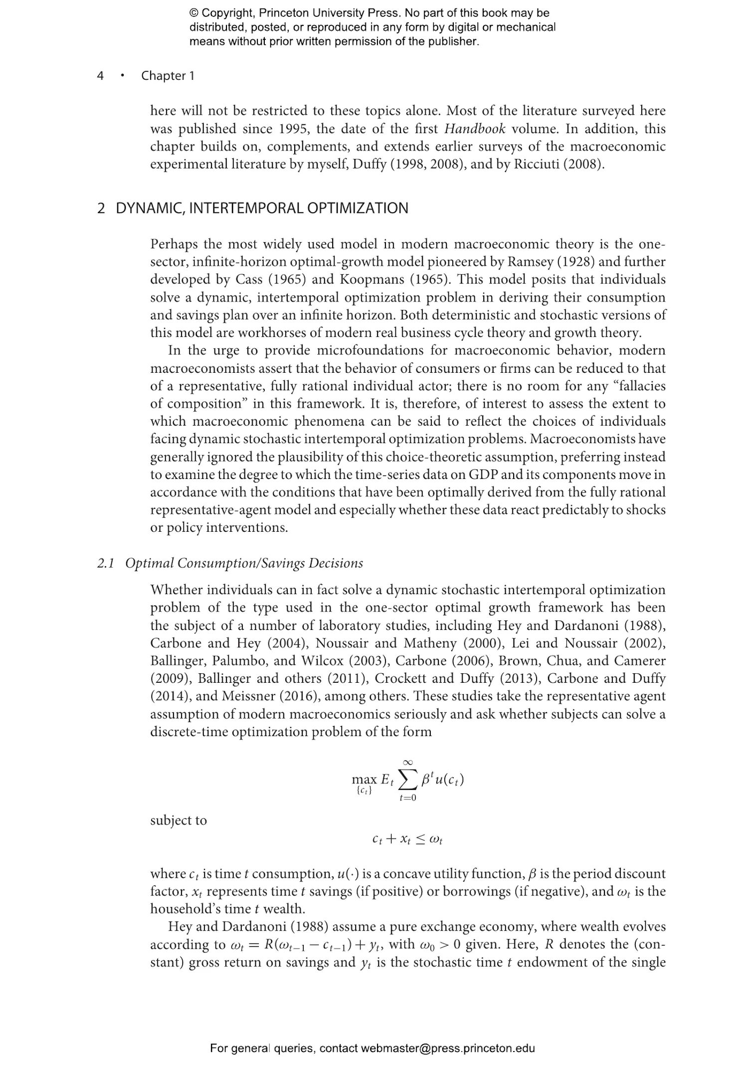 The Handbook of Experimental Economics, Volume 2 | Princeton University ...