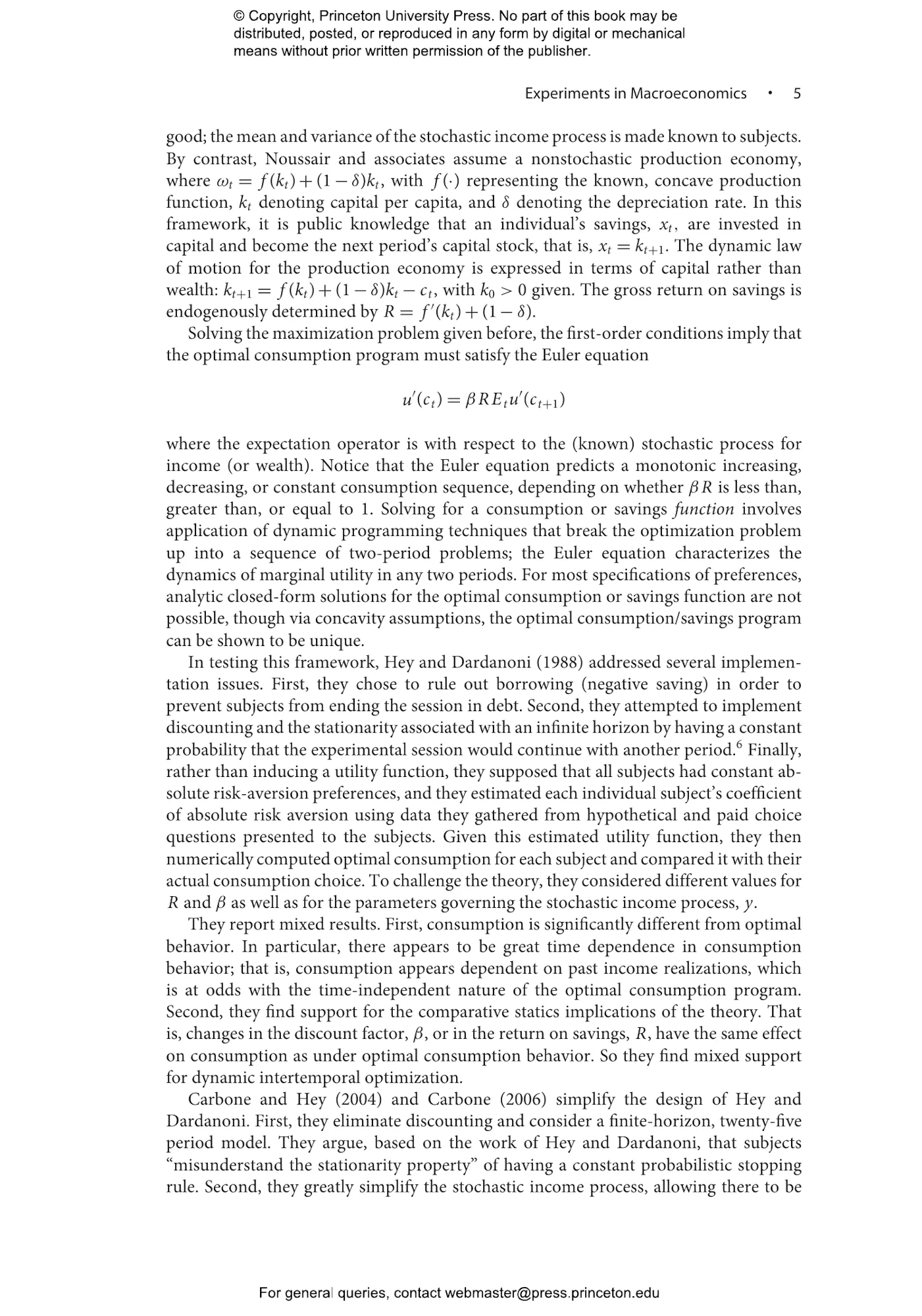 The Handbook of Experimental Economics, Volume 2 | Princeton University ...
