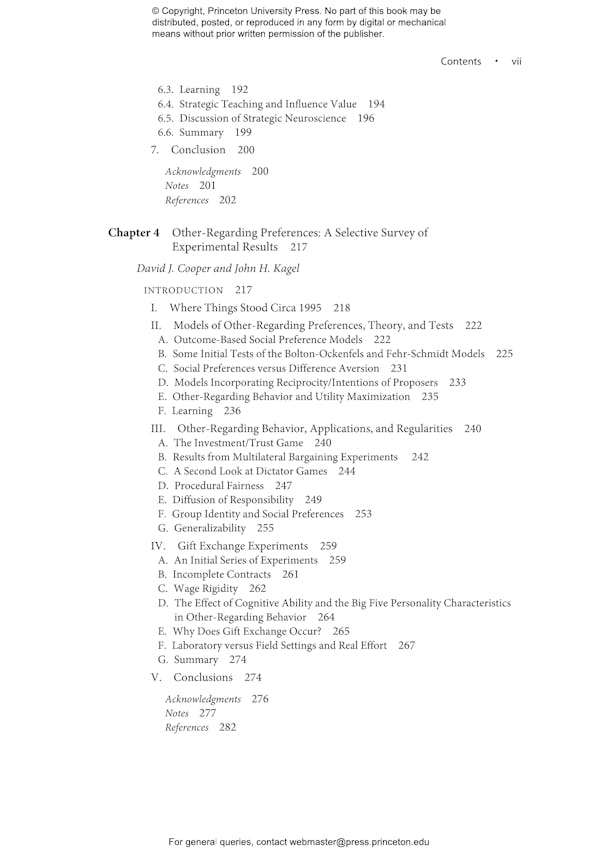 The Handbook Of Experimental Economics Volume 2 Princeton University