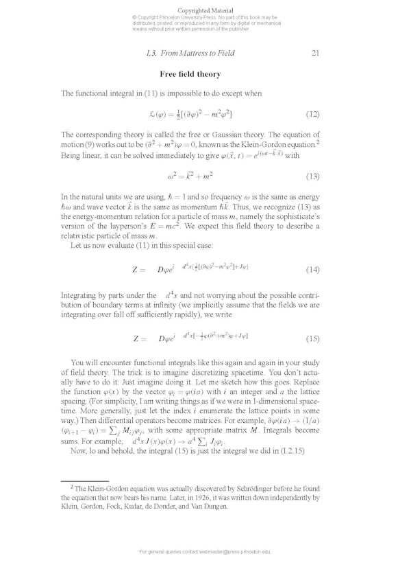 Quantum Field Theory in a Nutshell | Princeton University Press