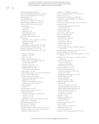 Mathematics for the Life Sciences | Princeton University Press