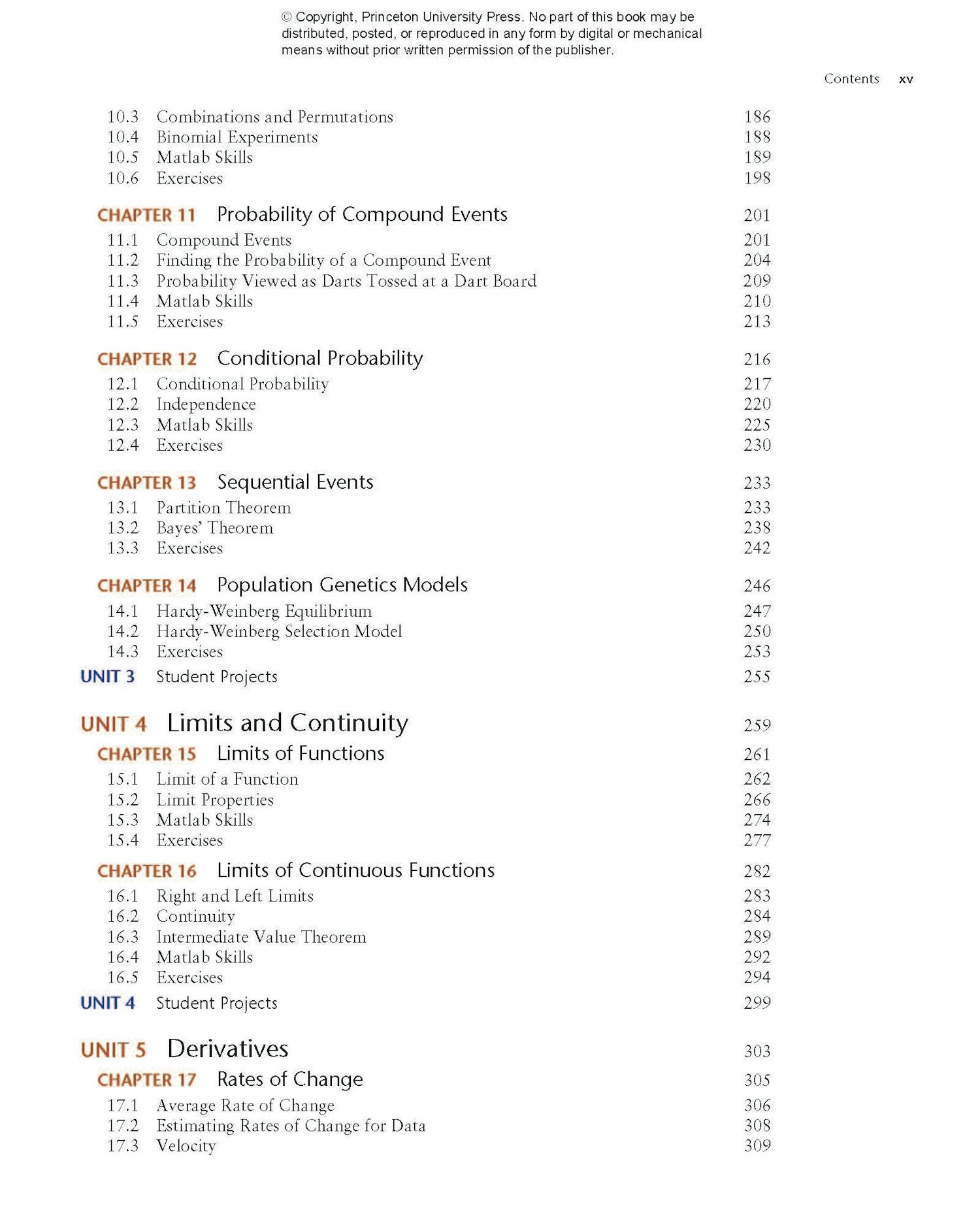 Mathematics for the Life Sciences | Princeton University Press