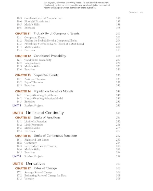 Mathematics for the Life Sciences | Princeton University Press