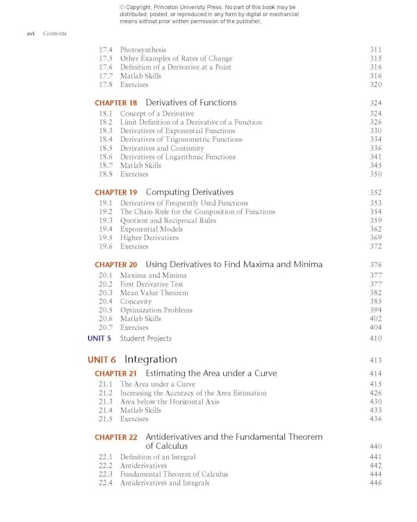 Mathematics for the Life Sciences | Princeton University Press