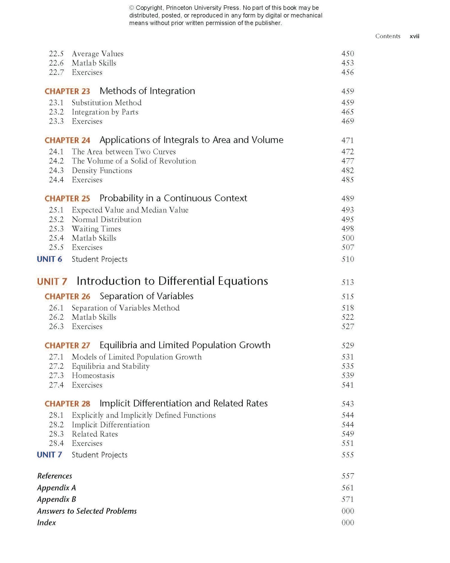 Mathematics for the Life Sciences | Princeton University Press